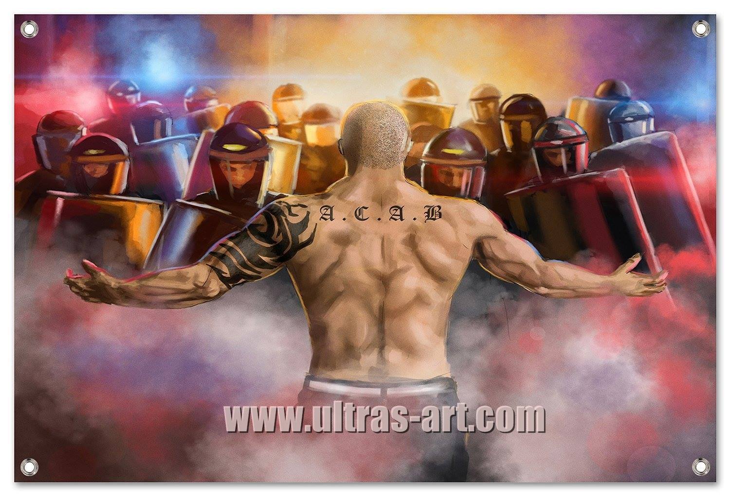 PVC Banner Face Off 2