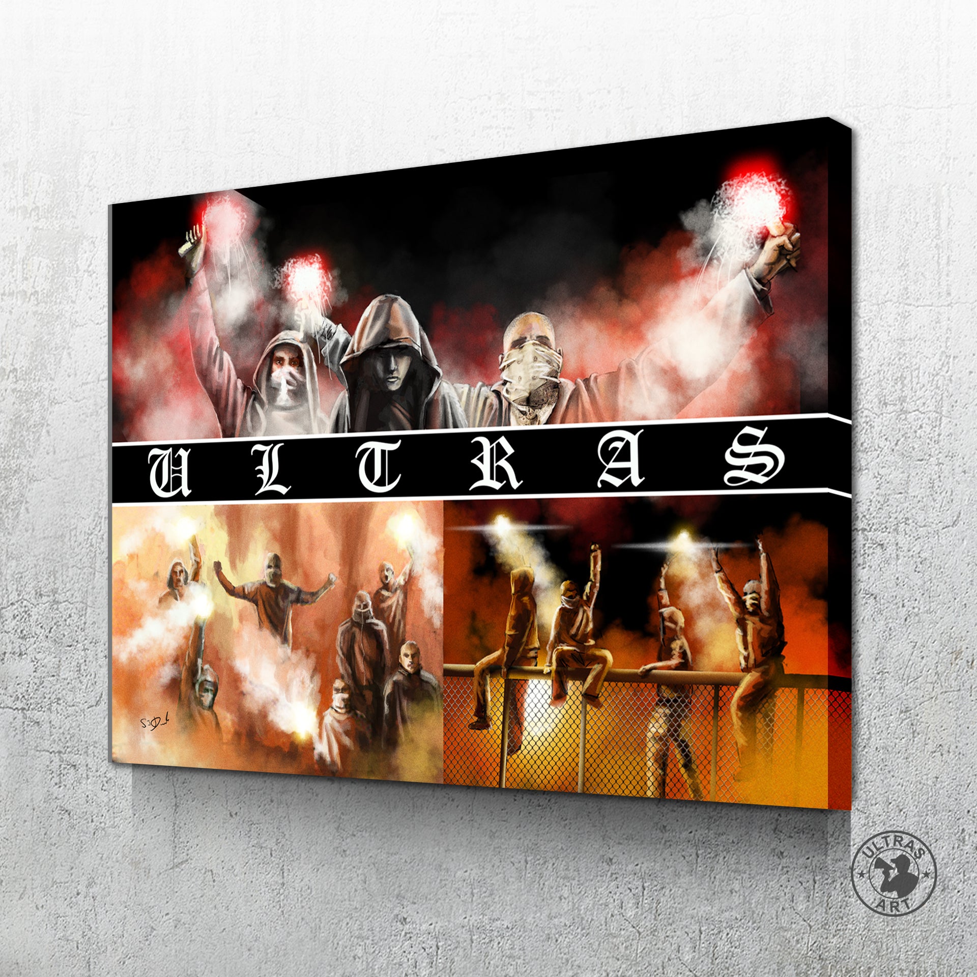 Ultras Kunstleinwand